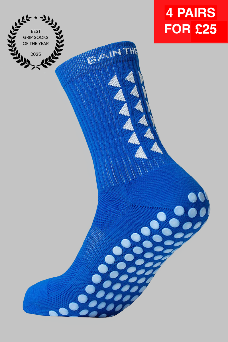 GRIP SOCKS 3.0 MidCalf Length - Blue – Gain The Edge ROW